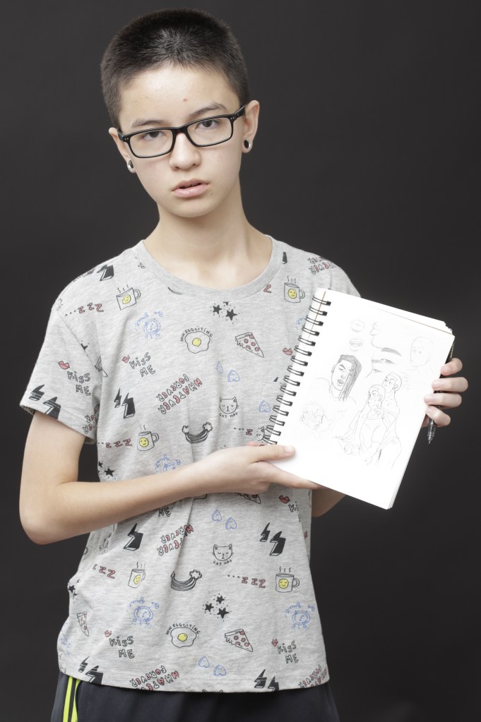 Model tryouts – The Writer in Black