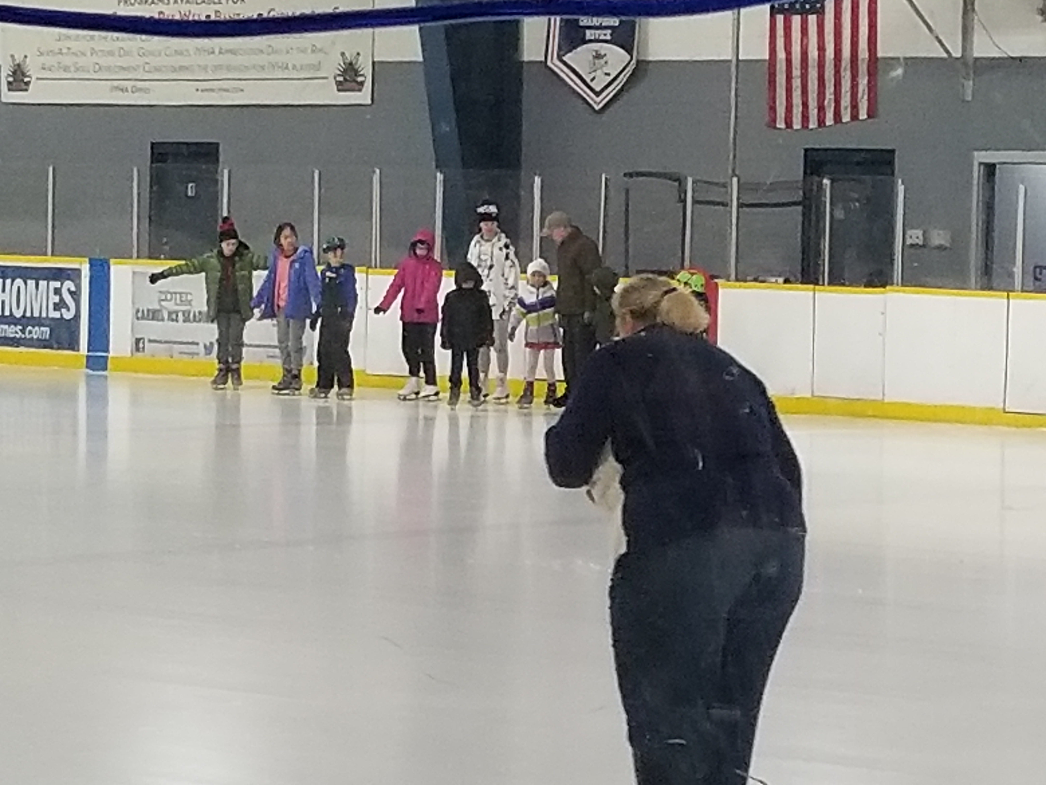 AThena’s First Ice Skating Lesson – The Writer in Black