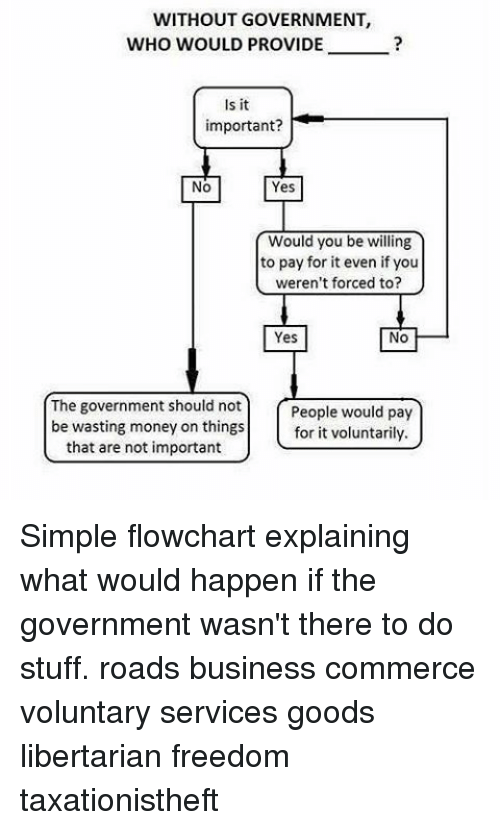 The Role of Government – The Writer in Black